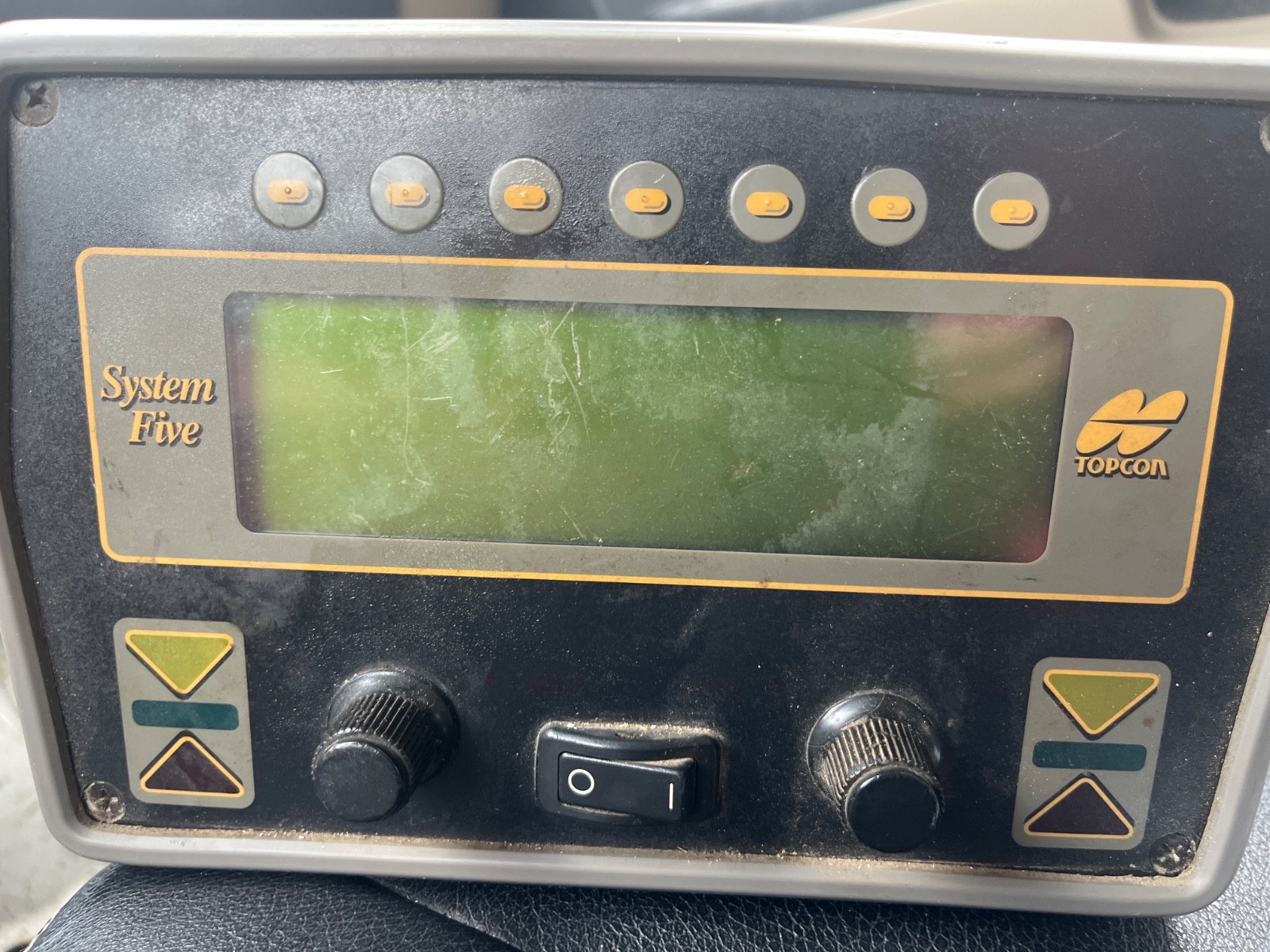 TOPCON 9164-0004 SYSTEM FIVE DOZER CONTROL BOX, MACHINE CONTROL, 5, GPS ...