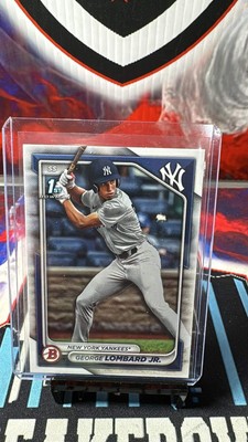 2024 Bowman George Lombard Jr. New York Yankees Bowman 1st Paper Rookie ...