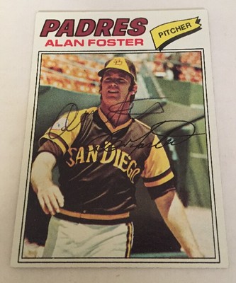 1977 Topps Alan Foster Signed Autograph #108 Baseball Card | eBay