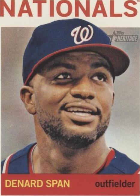 2013 Topps Heritage - Denard Span #158 for sale online | eBay