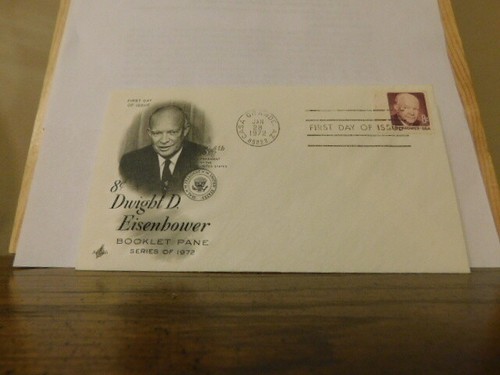 DWIGHT D EISENHOWER FIRST DAY ISSUE STAMP 8 CENTS | eBay