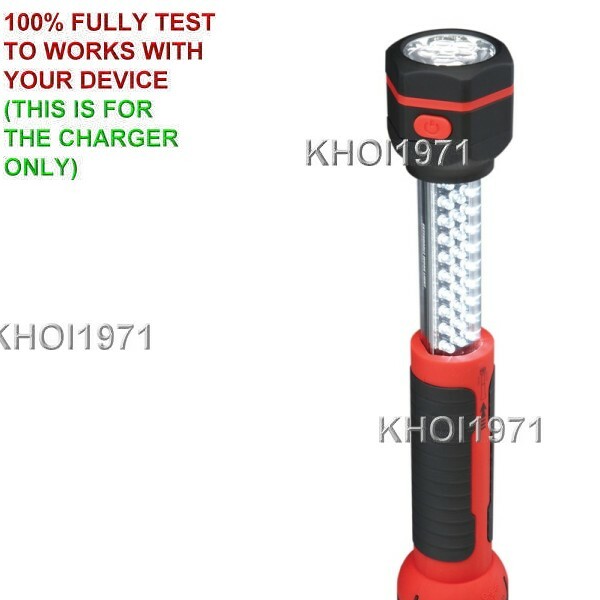 WALL charger AC adapter F 60583 LUMINAR Work 2-In-1 Extendable 36 LED ...