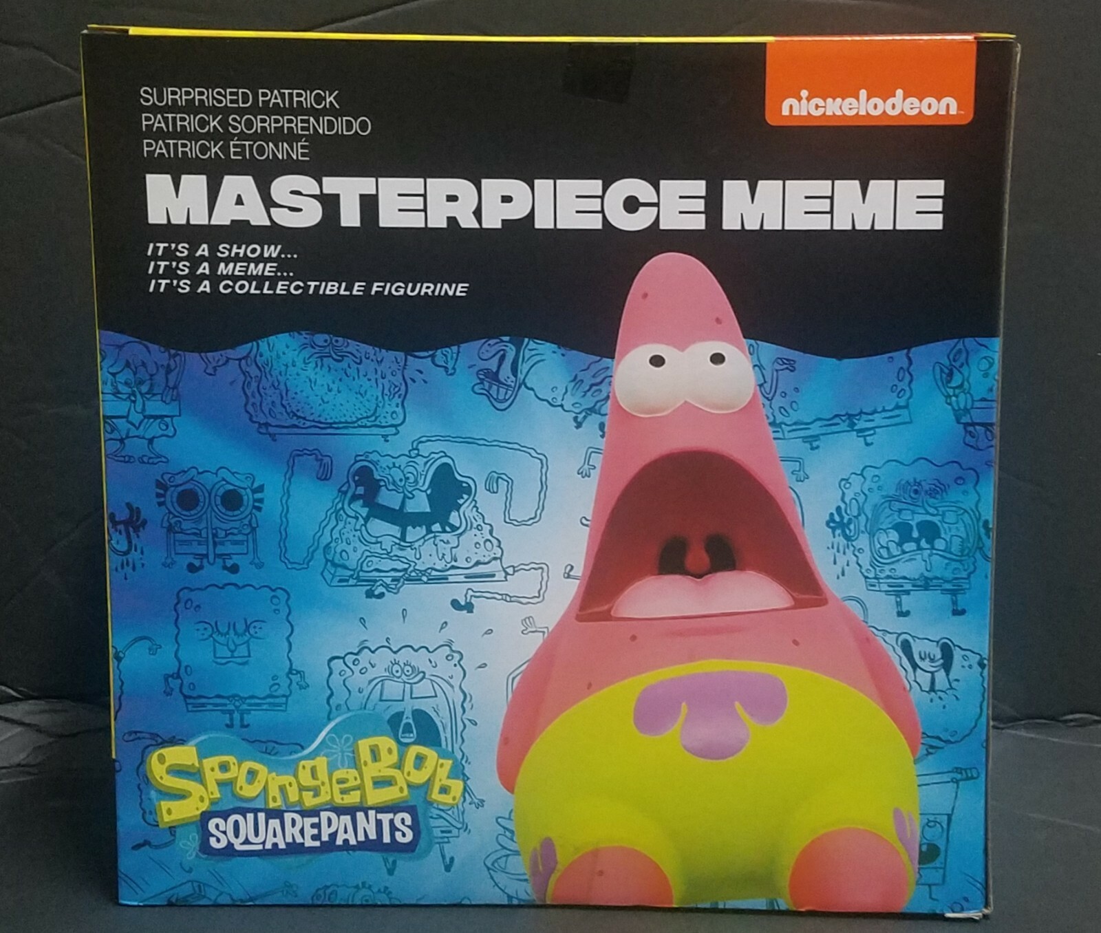 Spongebob Squarepants Masterpiece Memes Figure Full Set Of 6 Patrick ...
