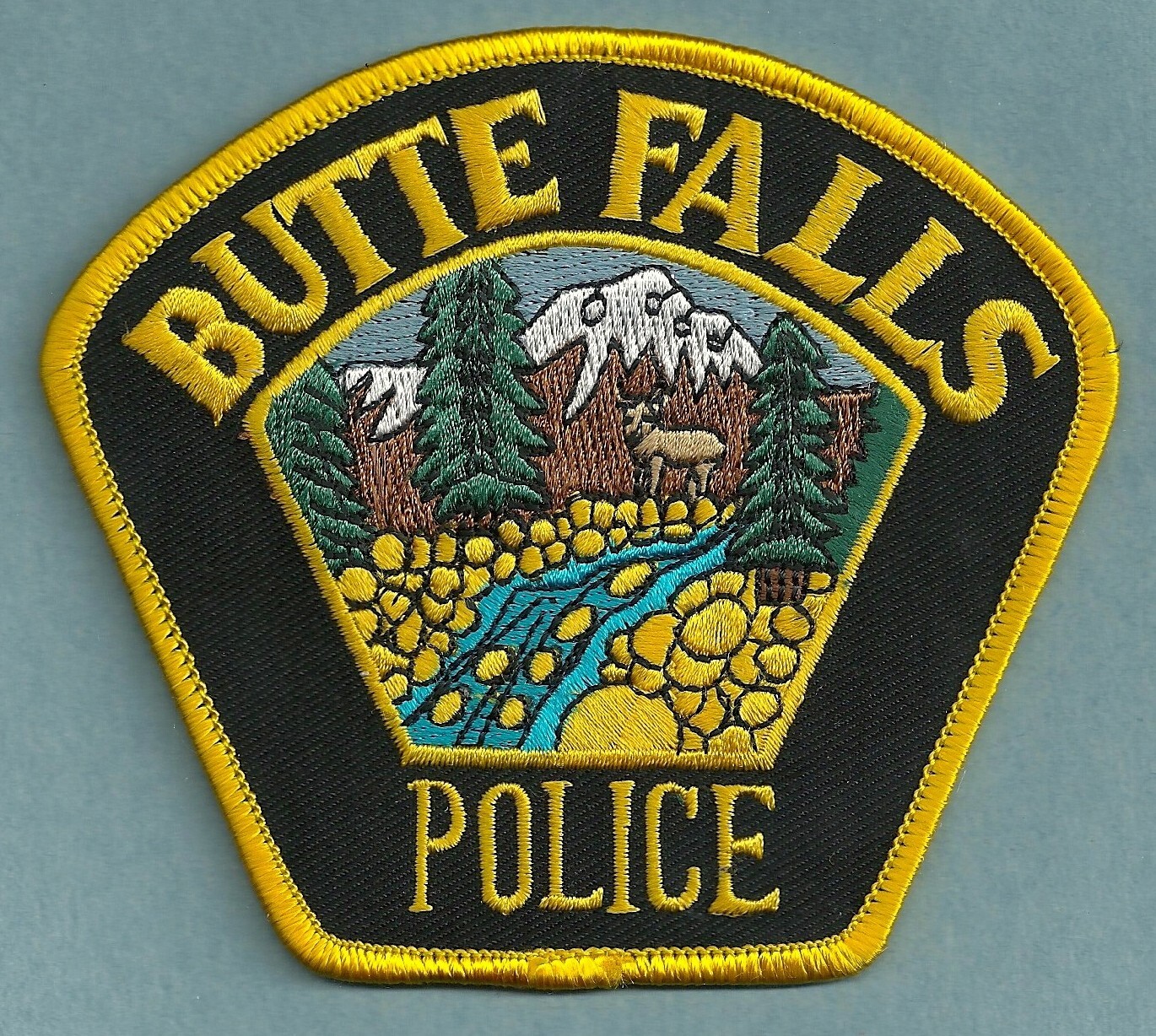 BUTTE FALLS OREGON POLICE SHOULDER PATCH | eBay