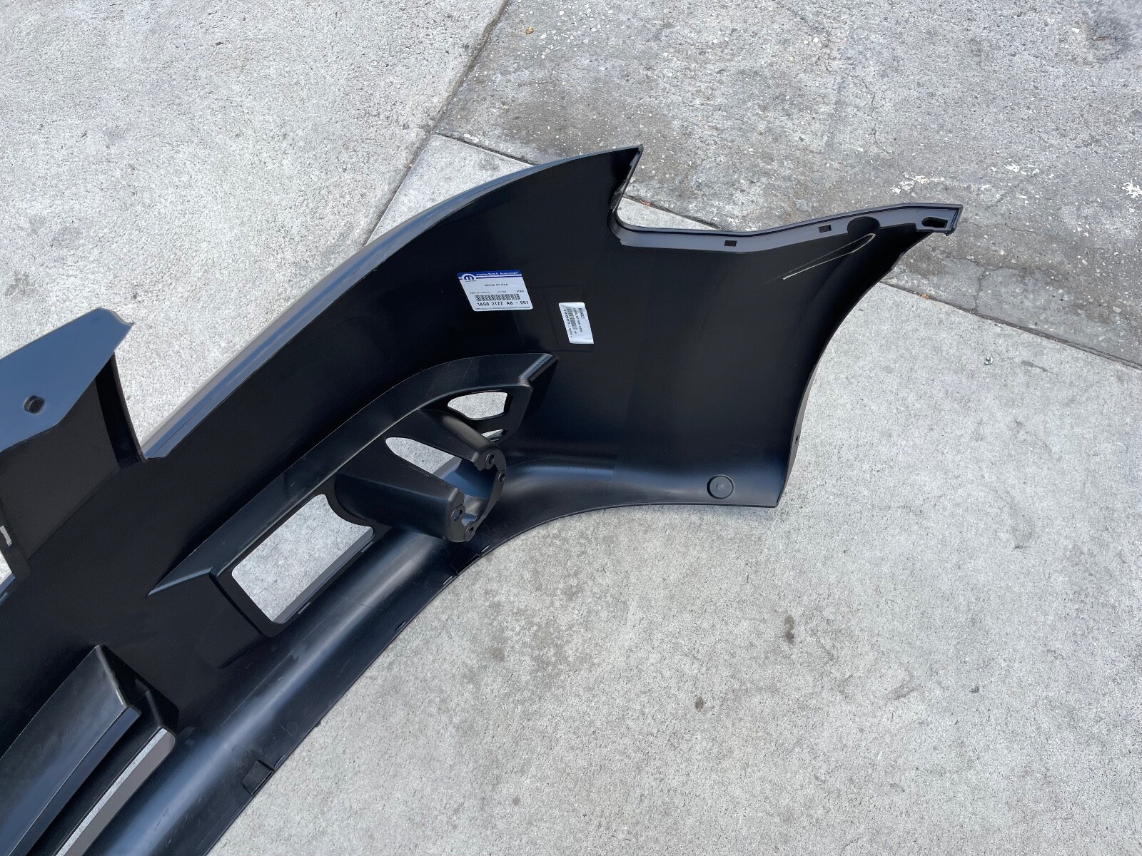 2008 2009 2010 DODGE GRAND CARAVAN STX FRONT BUMPER COVER OEM (NO ...