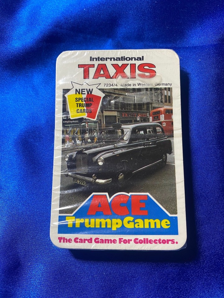3 VINTAGE ACE Trump Card Game CARDS 2 SEALED AND 1 OPEN Made in W ...