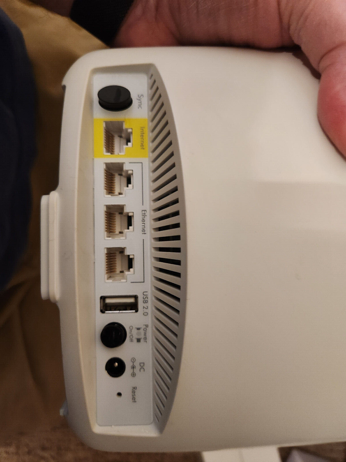 Netgear Orbi RBR50 router and 2 RBS50 satellites bundle with power ...