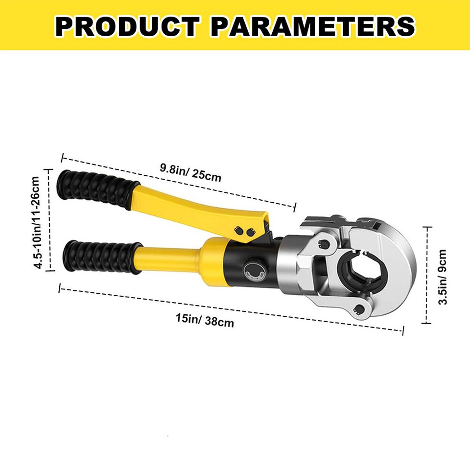 16-32mm Copper Tube Fitting Hydraulic Pipe Crimping Tool Pressing ...