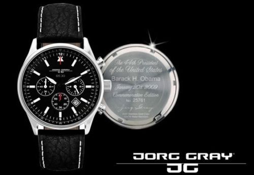 Jorg Gray JG6500 Series Chronograph Leather Watch - As Worn By ...