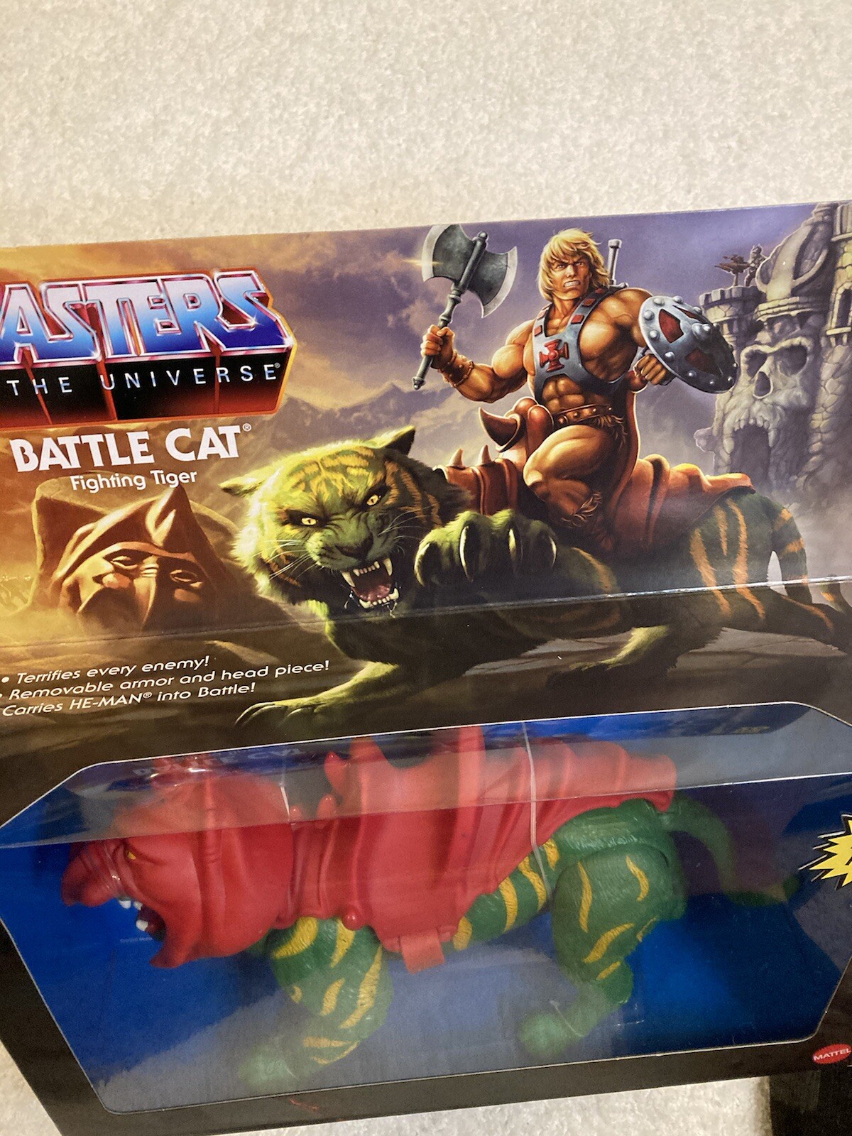 Masters of the Universe Origins Battle Cat Loyal Tiger to He-Man NIB ...