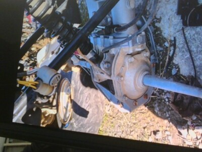 Kawasaki 360 prairie sing arm differential and axle with hubs | eBay