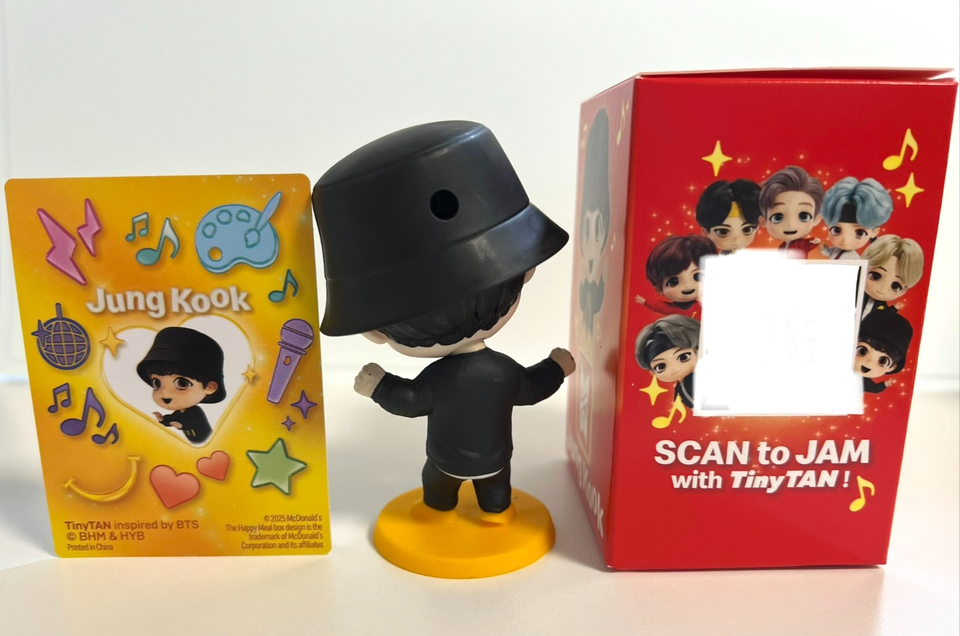BTS JUNGKOOK 2 [2025 McDonald's Happy Meal TinyTan BTS JUNGKOOK Figure] | eBay