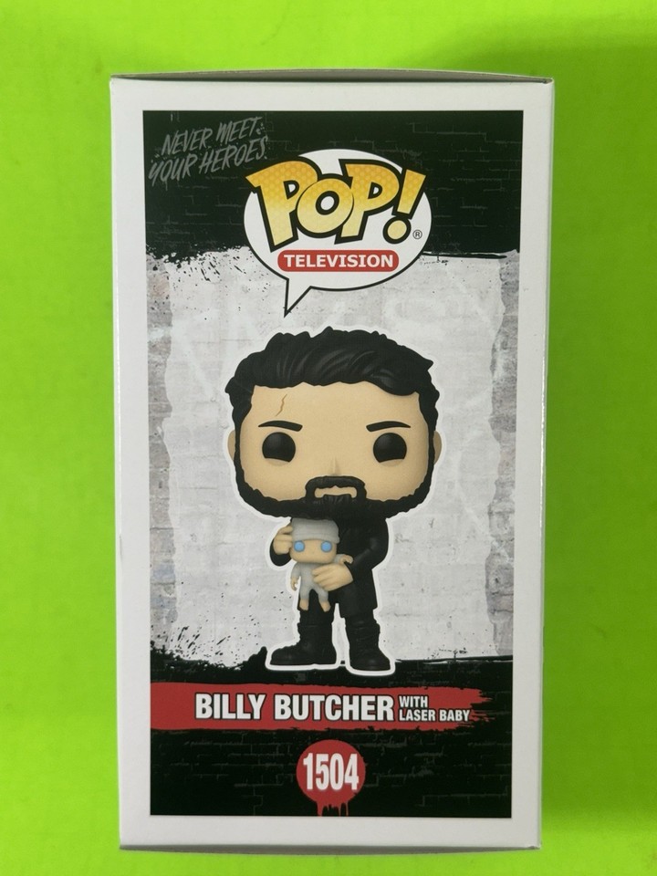Funko Pop! Billy Butcher with Laser Baby The Boys Funko shop Exclusive ...