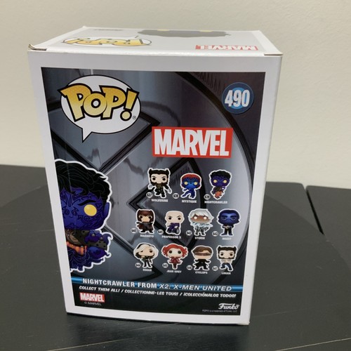 Funko Pop 490 Marvel Nightcrawler Limited Edition Bobble-Head Vinyl Figure | eBay