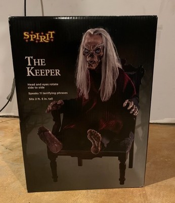 Crypt Keeper Spirit Halloween 5.5 Ft Animatronic Halloween Prop HTF ...