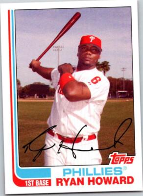 RYAN HOWARD 2008 TOPPS TRADING CARD HISTORY #TCH26 (25% OFF) | eBay