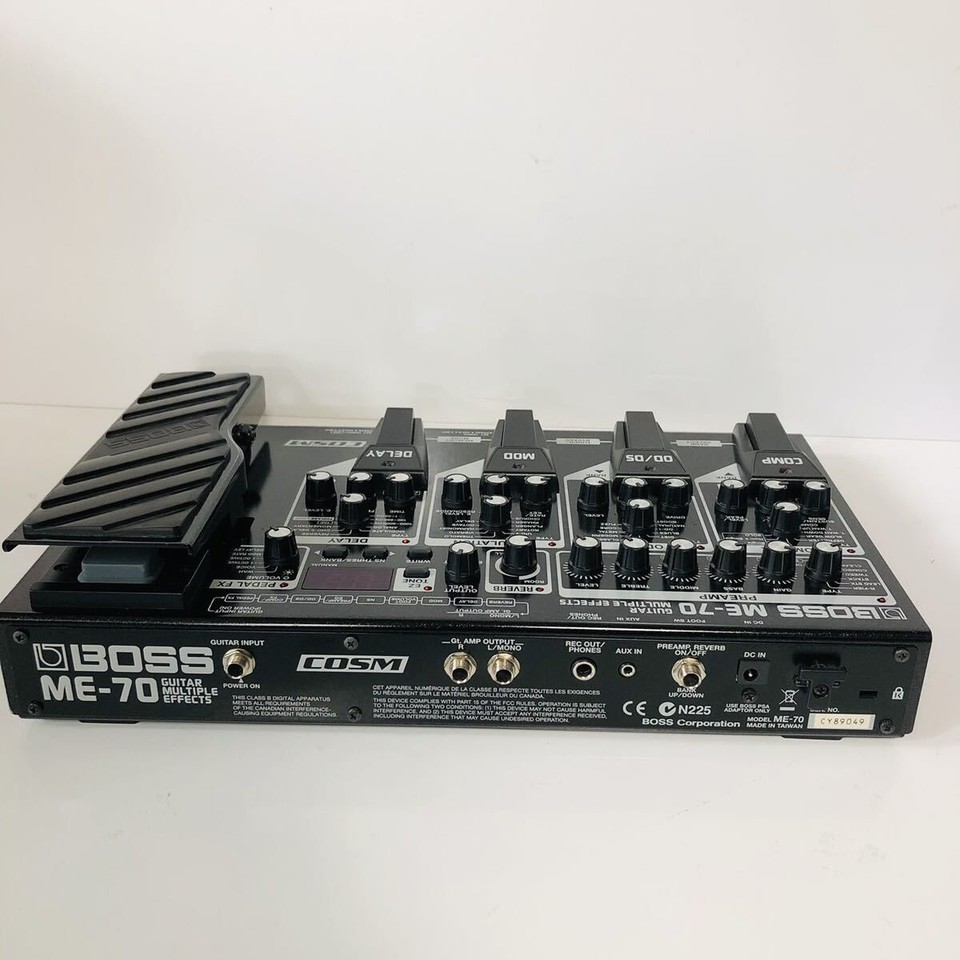 Boss ME-70 Multiple Effects Guitar Effect Pedal Test Completed Express ...