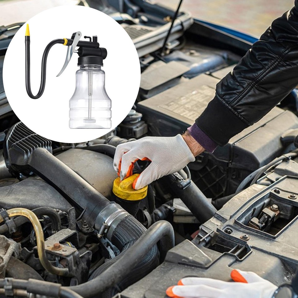 High Pressure Oiler Thumb Pump Tool Oiler Manual Oiling Bottle handsome ...