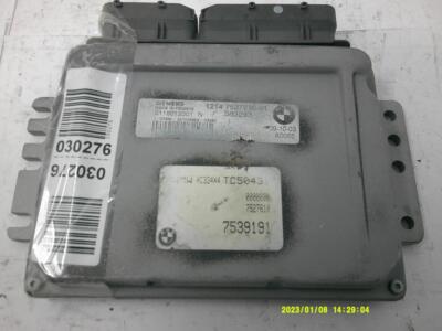 ENGINE COMPUTER MINI COOPER 2002 2003 2004 7527610 1.6L PCM ECM ECU OEM ...