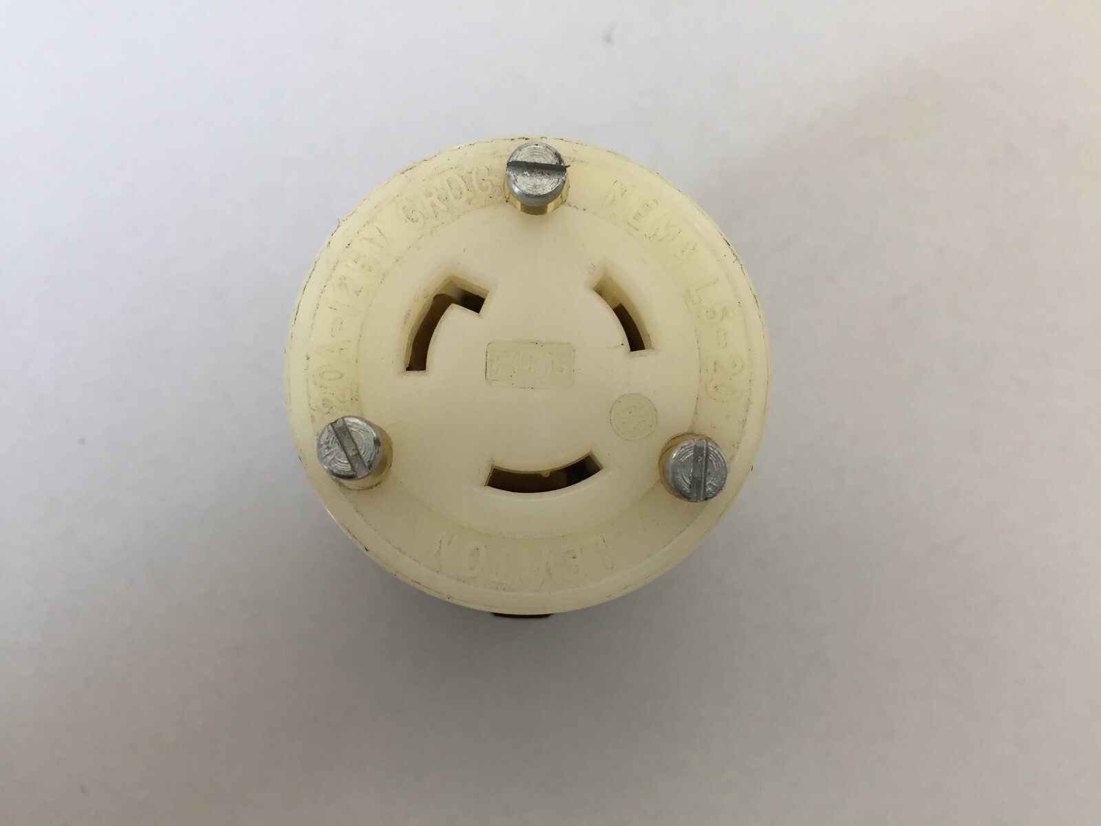 LEVITON 2313 L5-20R 20 AMP 125 VOLT 3 WIRE RECEPTACLE | eBay
