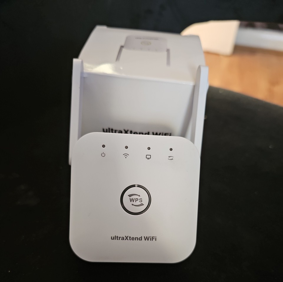 UltraXtend WiFi 4 All Routers WiFi Booster with Ethernet Port 2.4GHz 4 ...