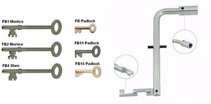 DROP KEY FIRE BRIGADE LIFT ACCESS ATTACHEMENT FIRE MANS KEY SET FB SET ...