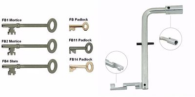 DROP KEY FIRE BRIGADE LIFT ACCESS ATTACHEMENT FIRE MANS KEY SET FB SET ...