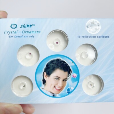 5 Pcs Dental Oral Teeth Gems Colorful Crystal Tooth Ornaments Jewelry ...