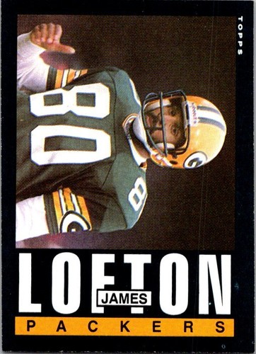 1985 Topps #75 James Lofton football card 6u | eBay