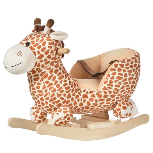 Animal Baby Rocking Horse Children Toy Seat Rocker Giraffe w/ 32 Songs ...