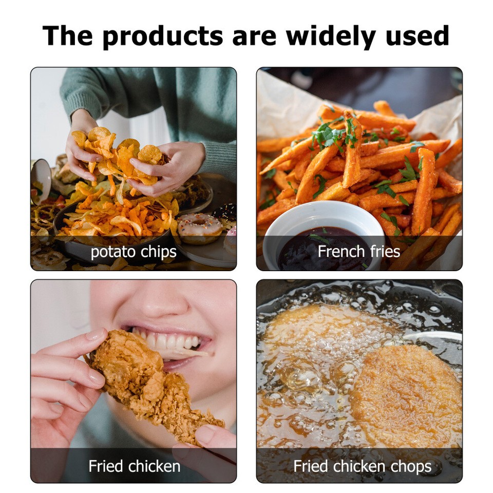 Frying Basket Square French for Fried Food Strainer Fish Fryer Deep ...