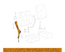 GM OEM Front Seat Belts-belt & Retractor Right 88957880 for sale online ...
