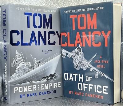 Tom Clancy Lot - 2 Jack Ryan Novels - Oath Of Office + Power And Empire ...