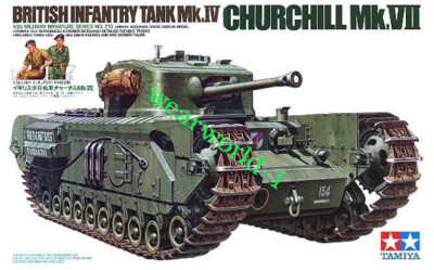 Tamiya 35210 1/35 Model Kit British Infantry Tank Mk.IV A22 Churchill ...