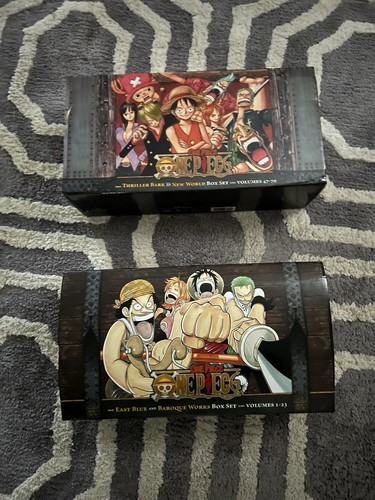 One Piece manga box set 1 and 3 Everything included | eBay