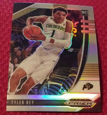 Tyler Bey 2020 Panini Prizm Draft Picks Silver Basketball Card #75 ...