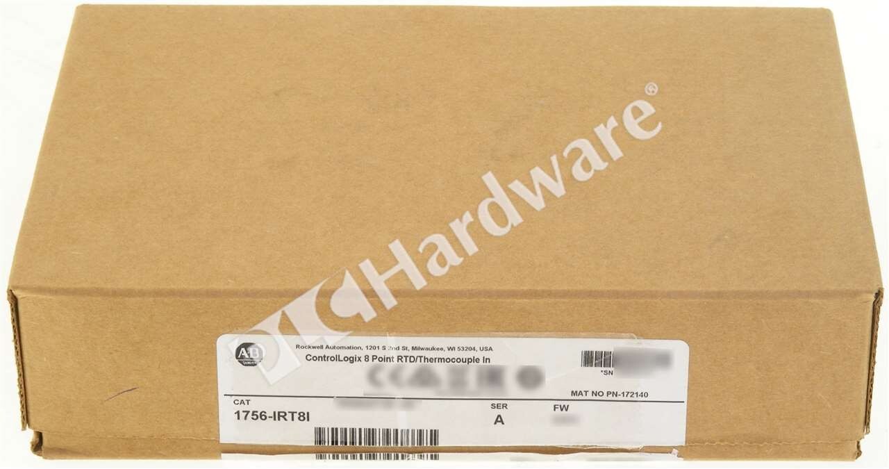Surplus Open Allen Bradley 1756-IRT8I /A ControlLogix 8-Ch RTD/Ohm/TC ...