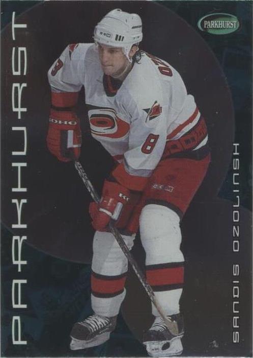 2001-02 In the Game Parkhurst - Sandis Ozolinsh #177 for sale online | eBay