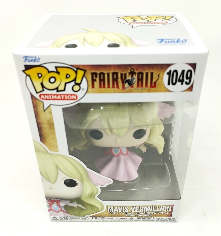 FUNKO POP! - Fairy Tail - MAVIS VERMILLION Figure (1049) | eBay
