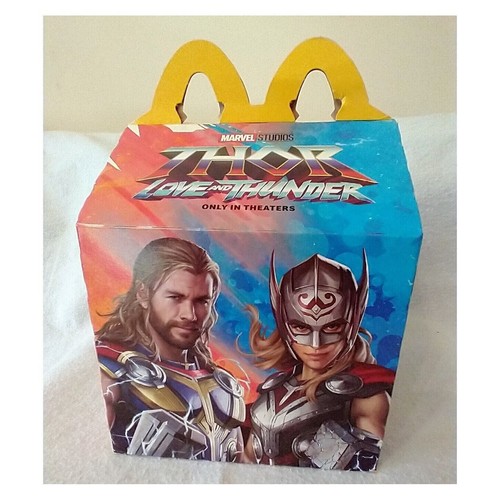 McDonalds Thor Love and Thunder 2022 Happy Meal Box EMPTY BOX ONLY | eBay