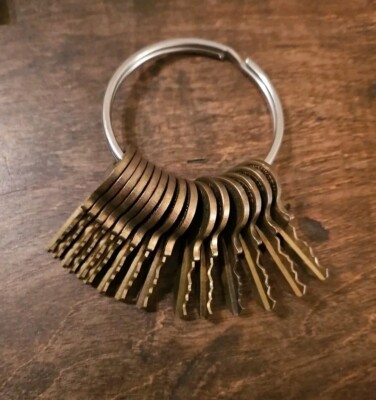 15 A482 Vintage Brass Master Lock Co. Matching Keys #A482 | eBay