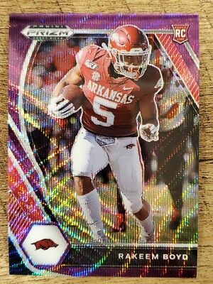 2021 Prizm Draft Picks RC RAKEEM BOYD PURPLE WAVE PRIZM ROOKIE | eBay