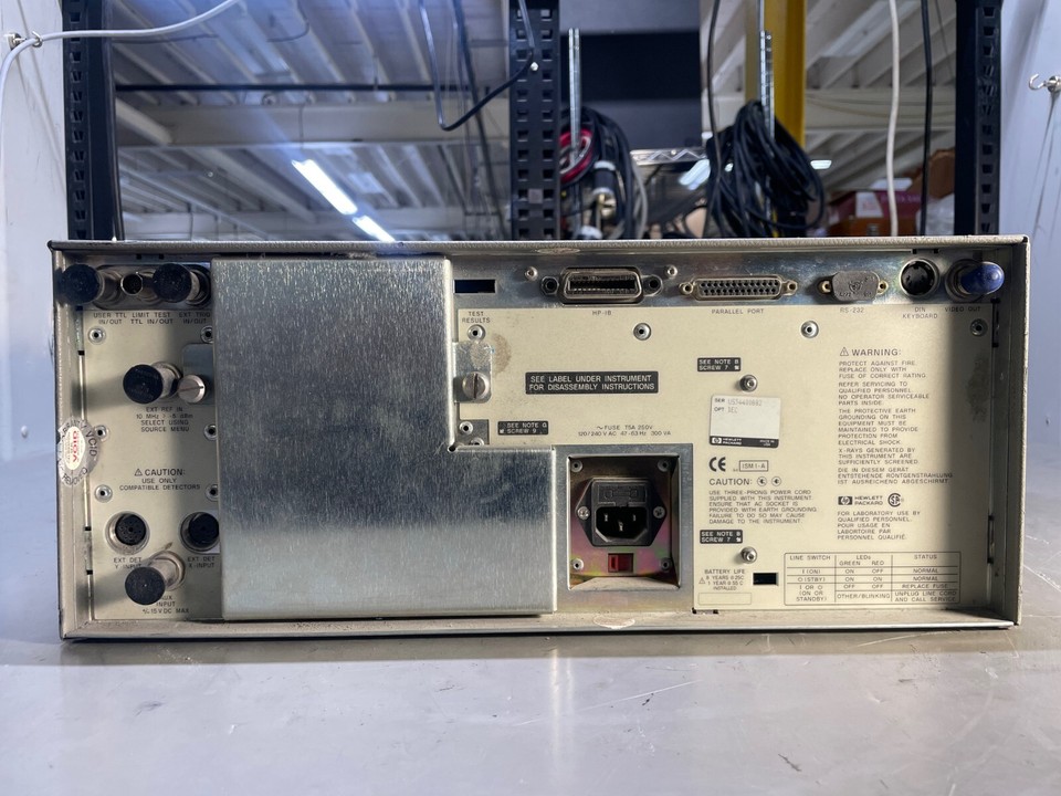 HP Agilent 8711B RF Network Analyzer 300kHz-1.3GHz OPT 1EC *UNTESTED ...