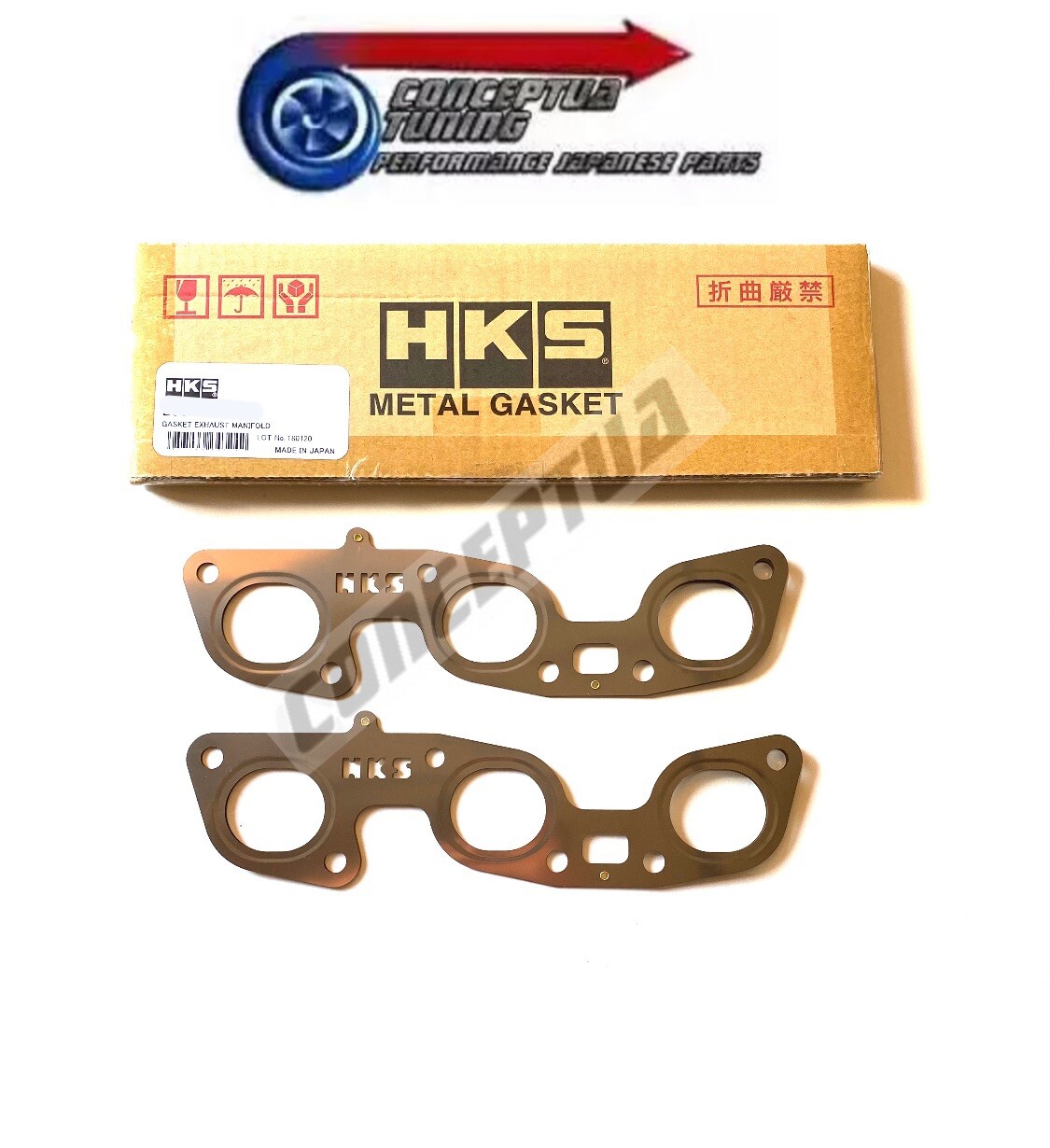 HKS MLS Exhaust Manifold Gaskets - For Nissan Skyline R32 R33 R34 GTR ...