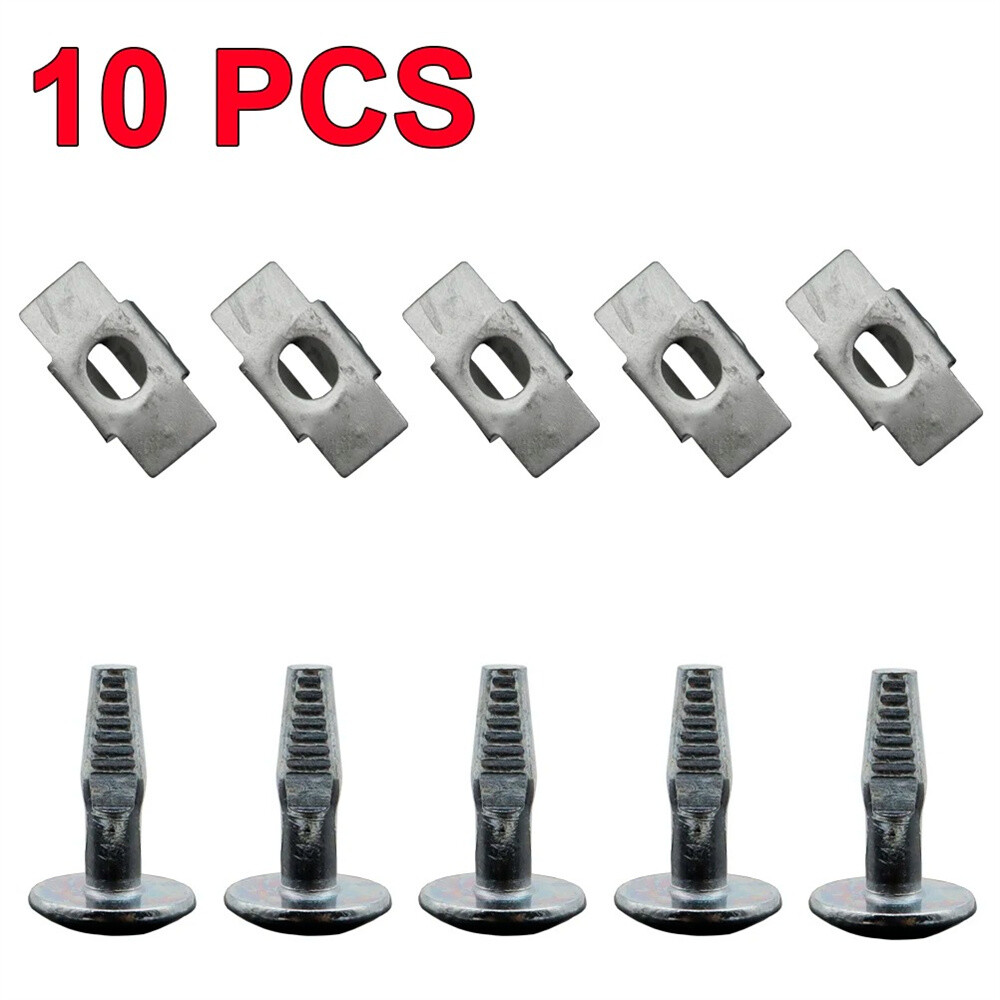 Car Engine Undertray Cover Clips Bottom Shield Guard Metal Screws Bolts ...