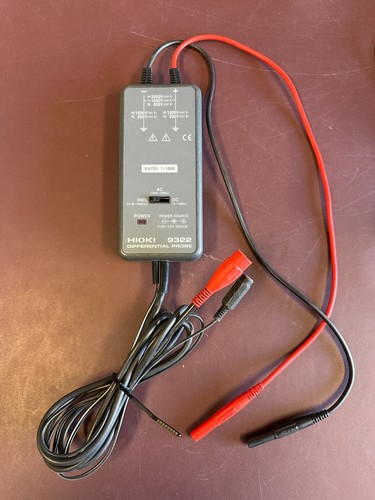 HIOKI 9322 DC-10MHz 2000 V DIFFERENTIAL PROBE | eBay