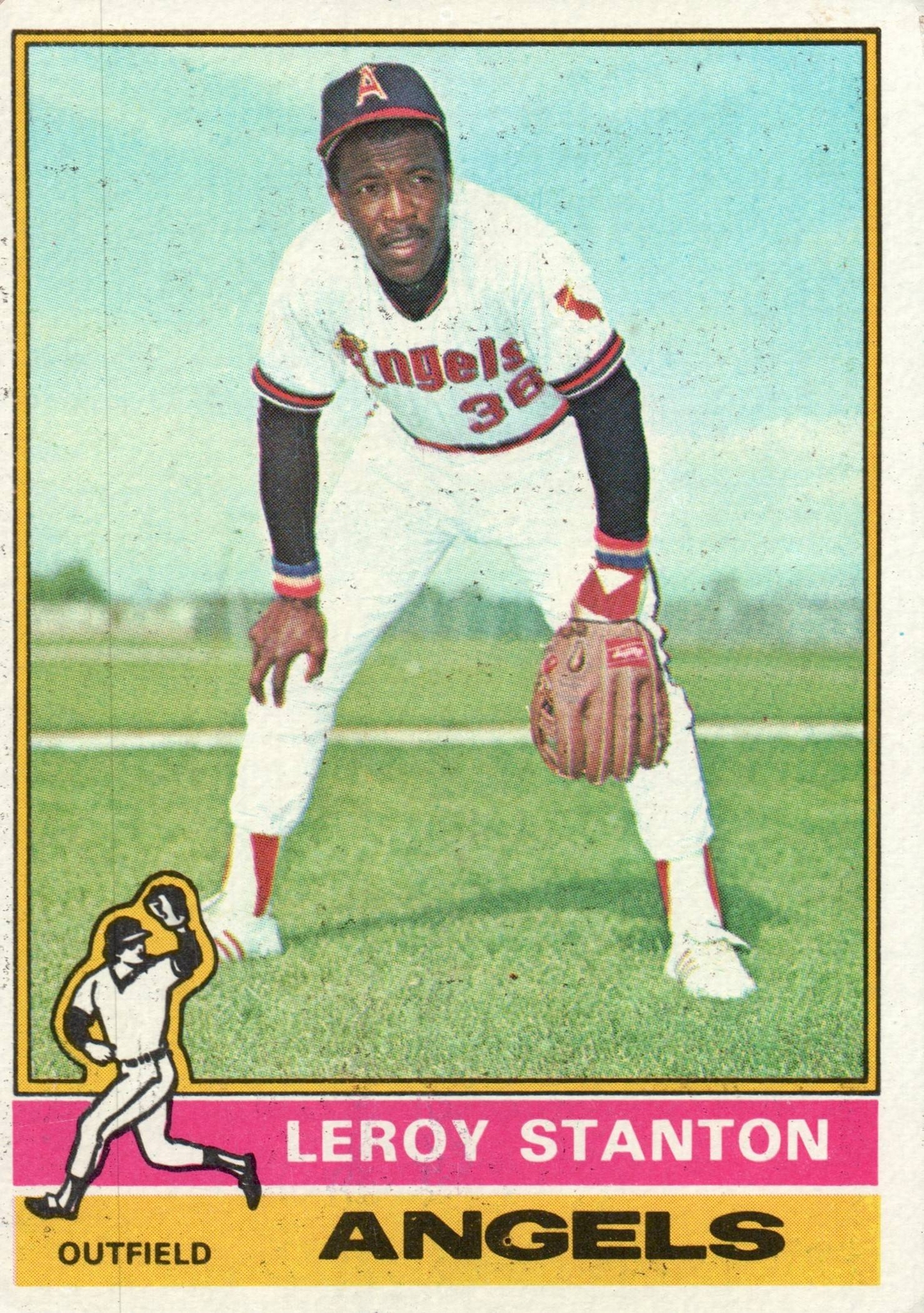 1976 Topps # 152 Leroy Stanton California Angels | eBay