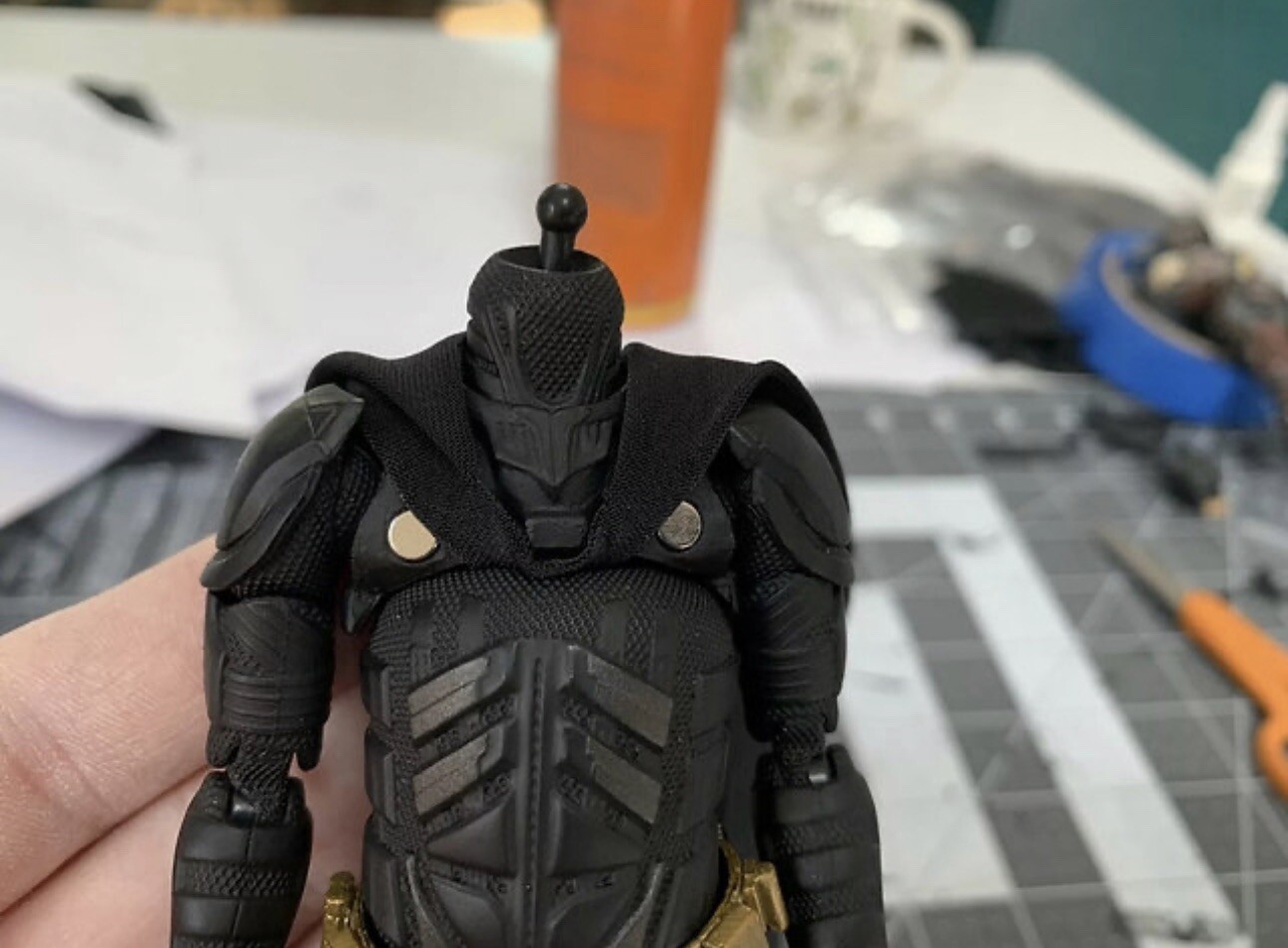 CAPE ONLY Wired cape for MAFEX Batman 3.0 1:12 DC Collectibles | eBay