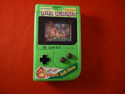 Donkey Kong Game Boy Bath Bubbles Bubble Bath Game Takara w/ Liquid ...