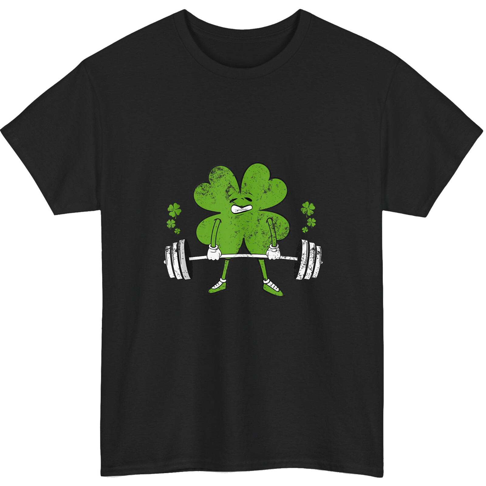 Lifting Shamrock St Patricks Day Fitness Gym Workout women Gift Unisex ...
